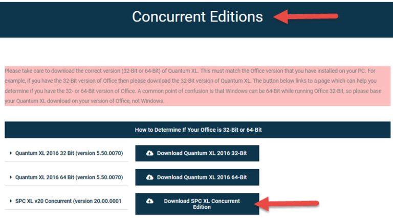 SPC XL Concurrent Setup Instructions - SigmaZone